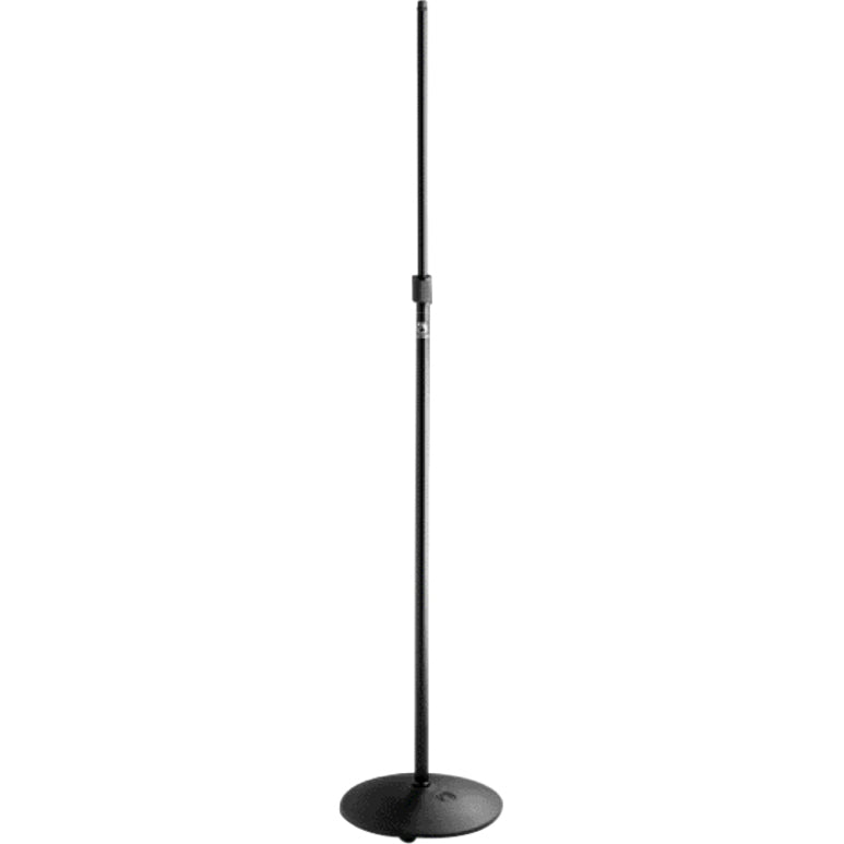 AtlasIED MS12CE Low-Profile Mic Stand Ebony, Adjustable Height, Durabl ...
