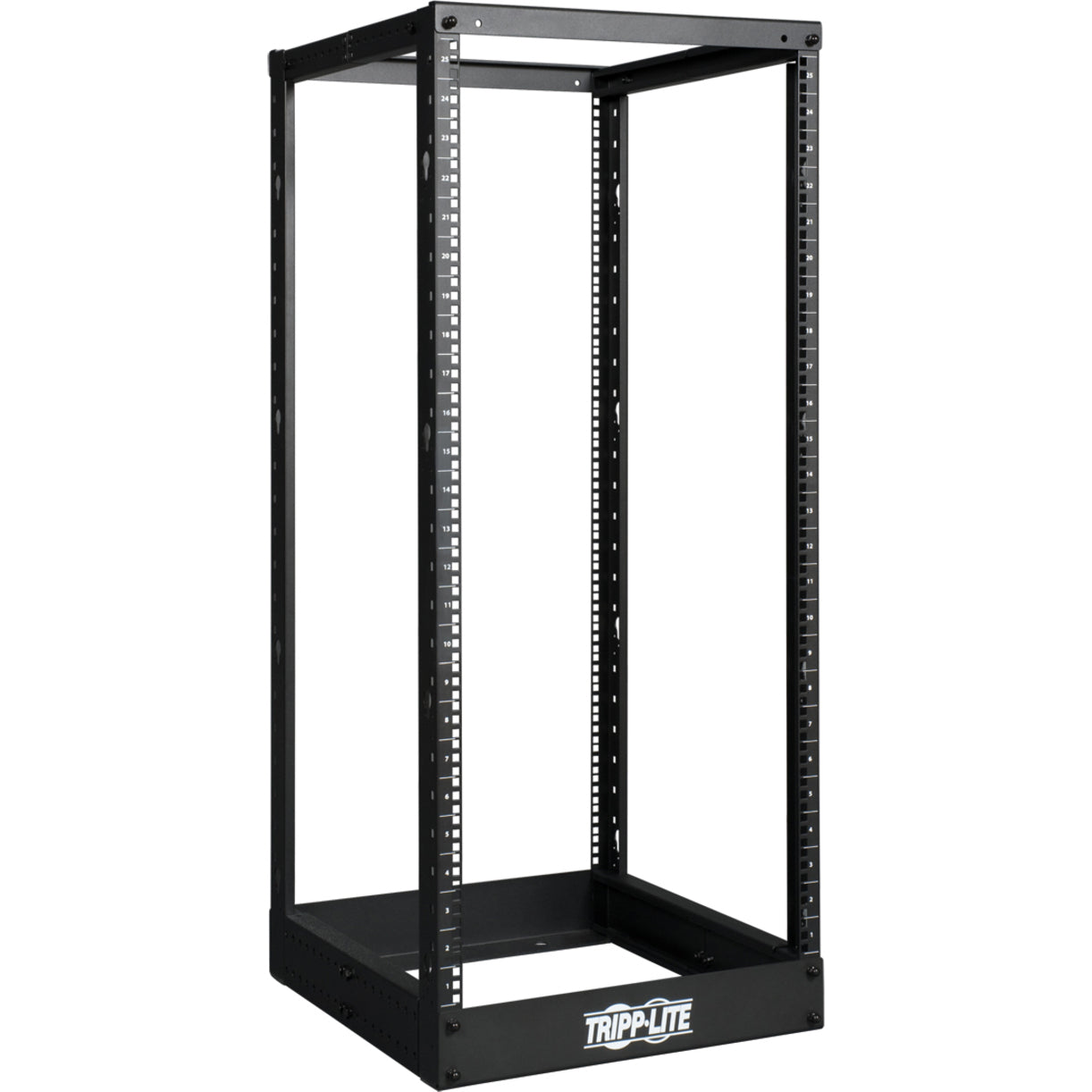Tripp Lite SR4POST25 SmartRack Rack Frame, 24U, Textured Powder Coat F ...