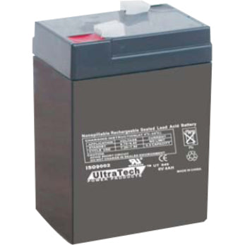 Ultratech UT640 General Purpose Battery, 6V DC Lead Acid Rechargeable ...
