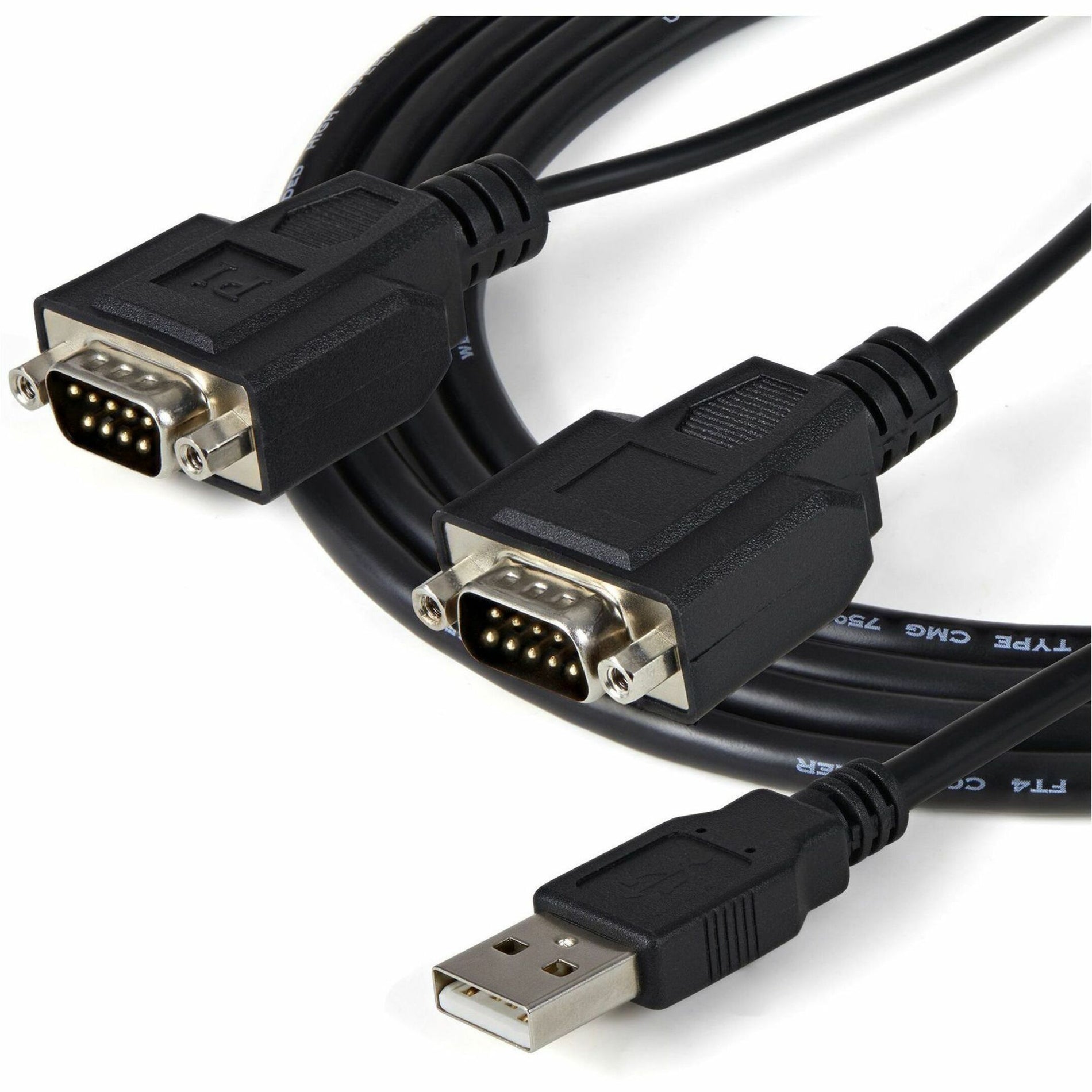 StarTech.com ICUSB2322F 2 Port FTDI USB to Serial RS232 Adapter Cable – Network Hardwares