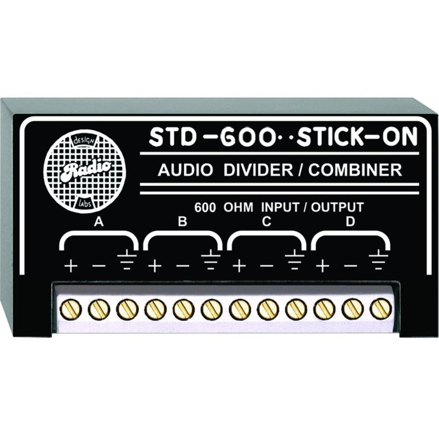 RDL STD-600 Passive Audio Divider/Combiner - 600 Ω, Signal Combi ...