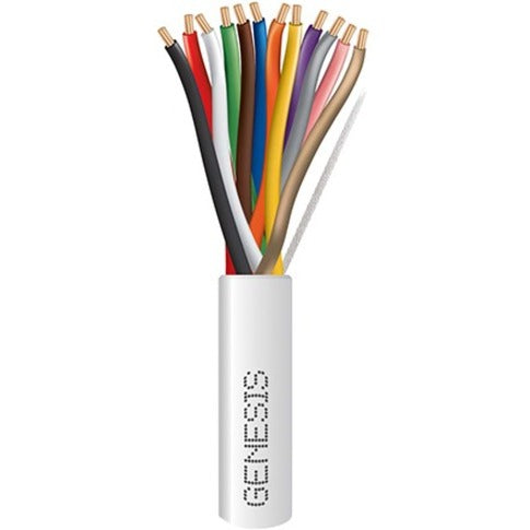 Genesis Plenum Rated Security & Control Cable, 12 Conductors, 22 AWG S ...