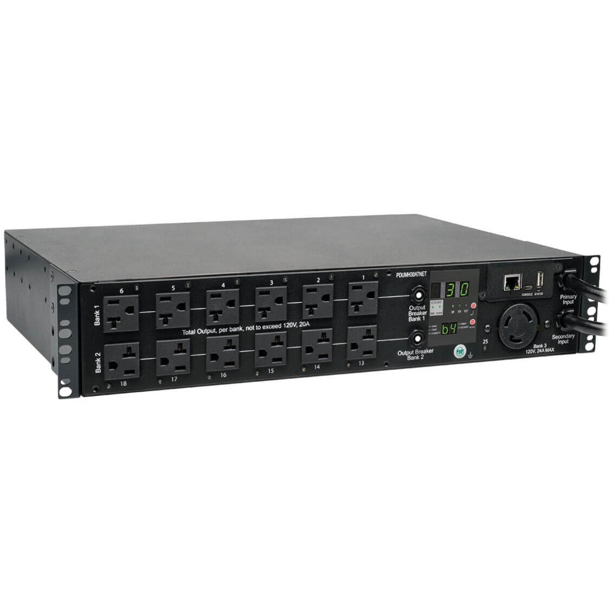 Tripp Lite Switched PDUMH30ATNET 25-Outlets PDU, Rack-mountable, 2U – Network Hardwares