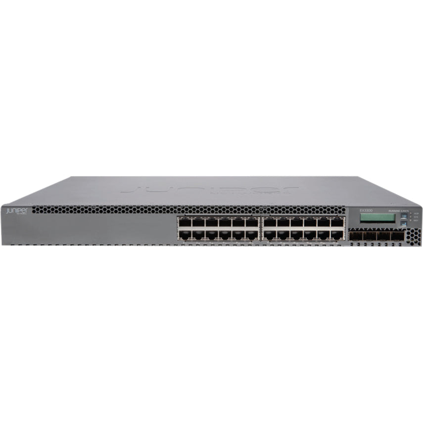 Juniper EX3300-24T-DC Layer 3 Switch, 24 Gigabit Ethernet Ports, 4x 10 – Network Hardwares