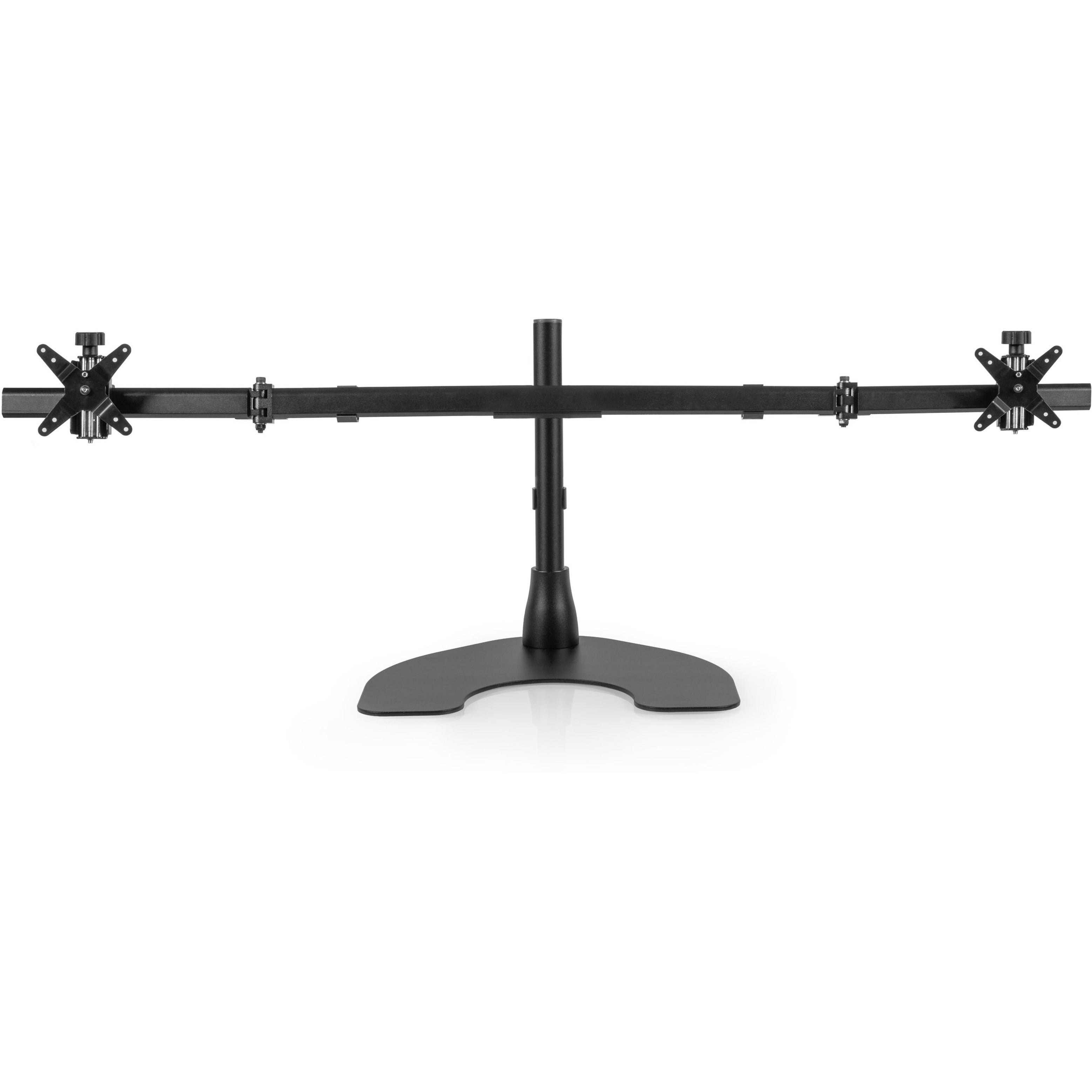 Ergotech 100-D16-B02 100 Series Dual Desk Stand, Mount 2 Monitors with ...