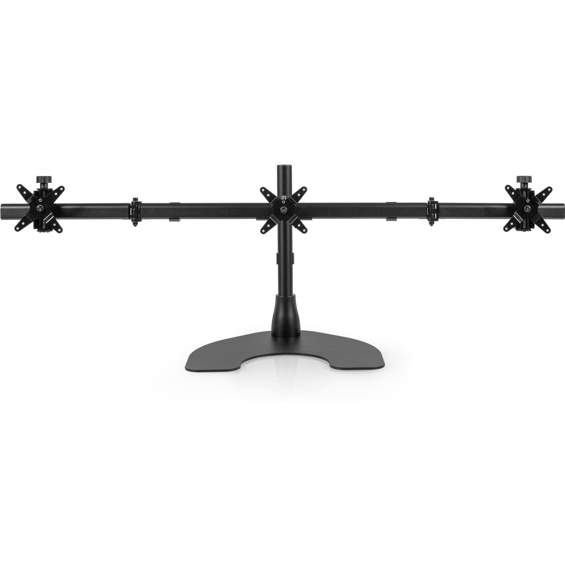 Ergotech 100-D16-B03 100 Series Triple Desk Stand, Mount 3 Monitors wi ...
