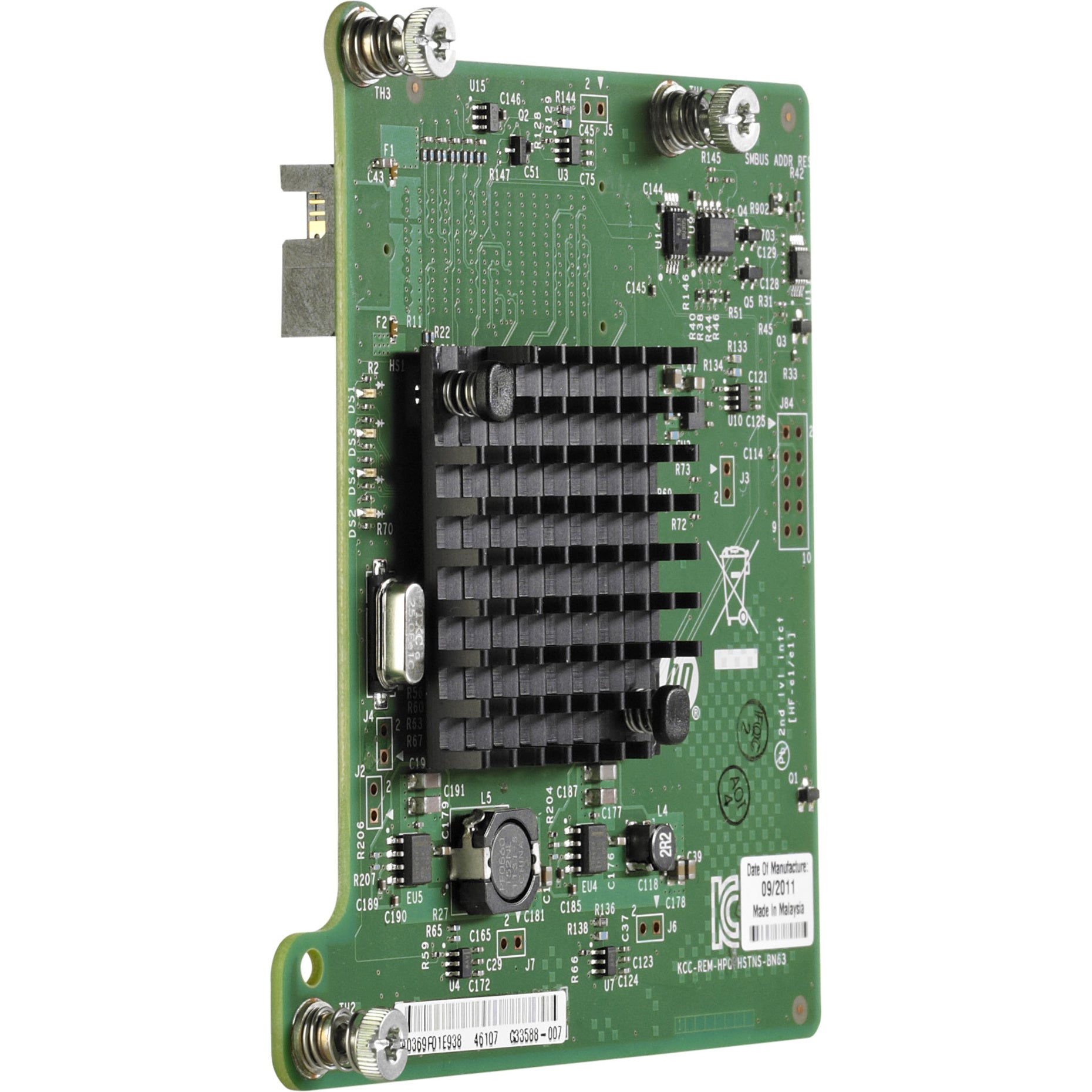 HPE 615729-B21 Ethernet 1Gb 4-Port 366M Adapter, PCI Express x4, Twist ...