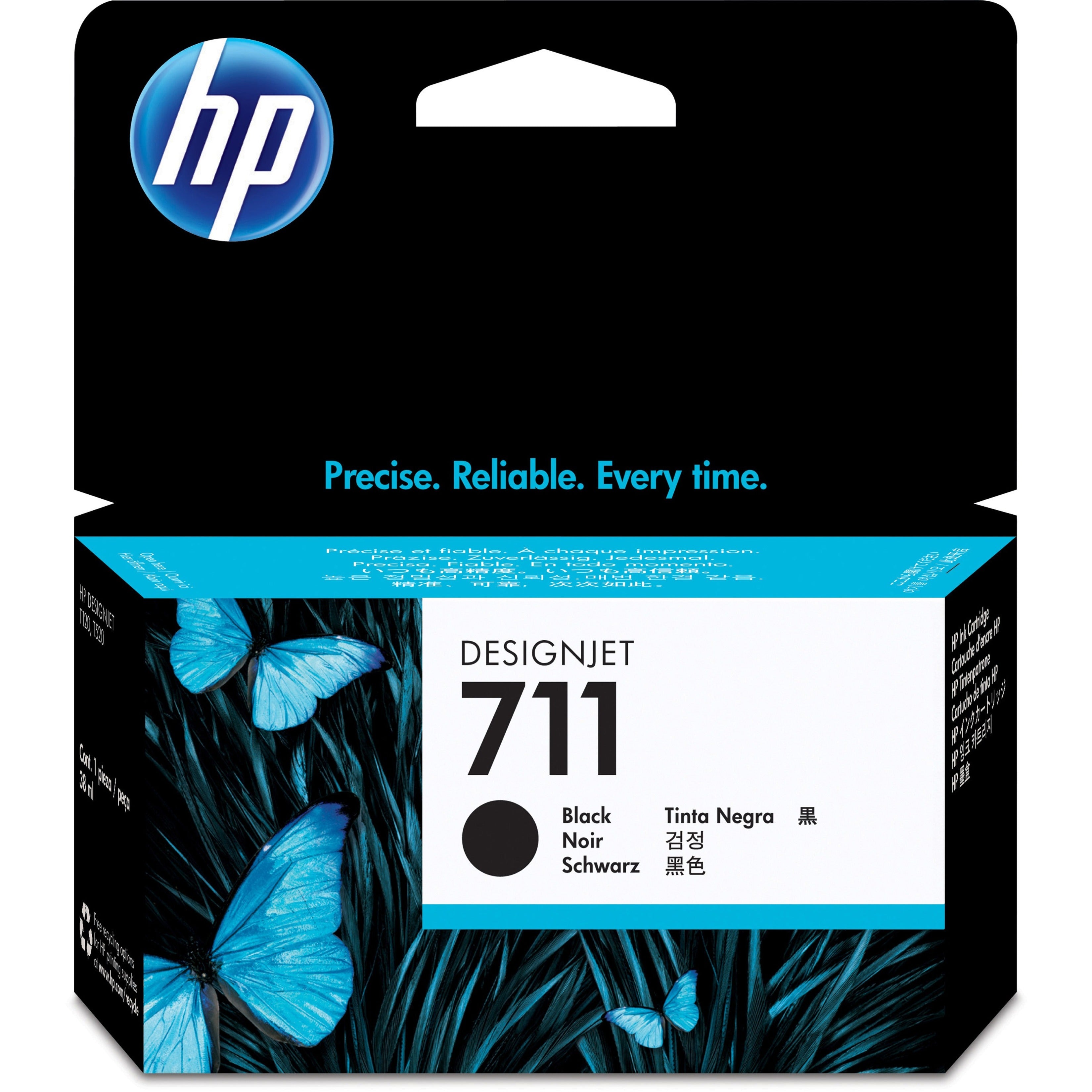 หมึกพิมพ์ HP 711 (CZ129A) ซีรี่ส์ CZ1 38 มล. สีดำ – Network Hardwares