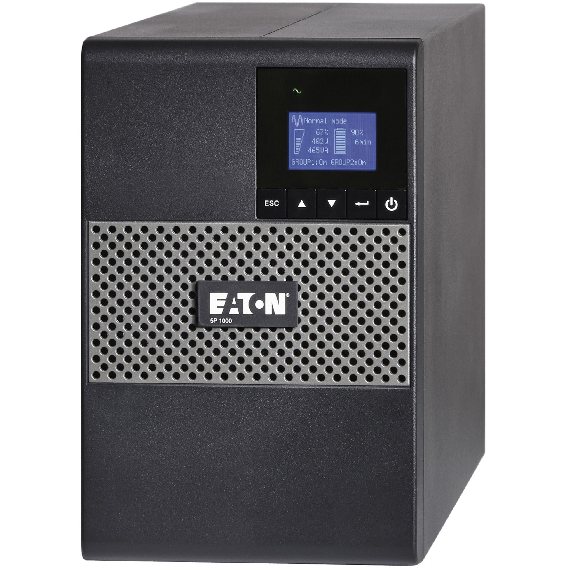 Eaton 5P UPS 5P1000 1000VA 770W Line-Interactive UPS, 8 Outlets, True ...