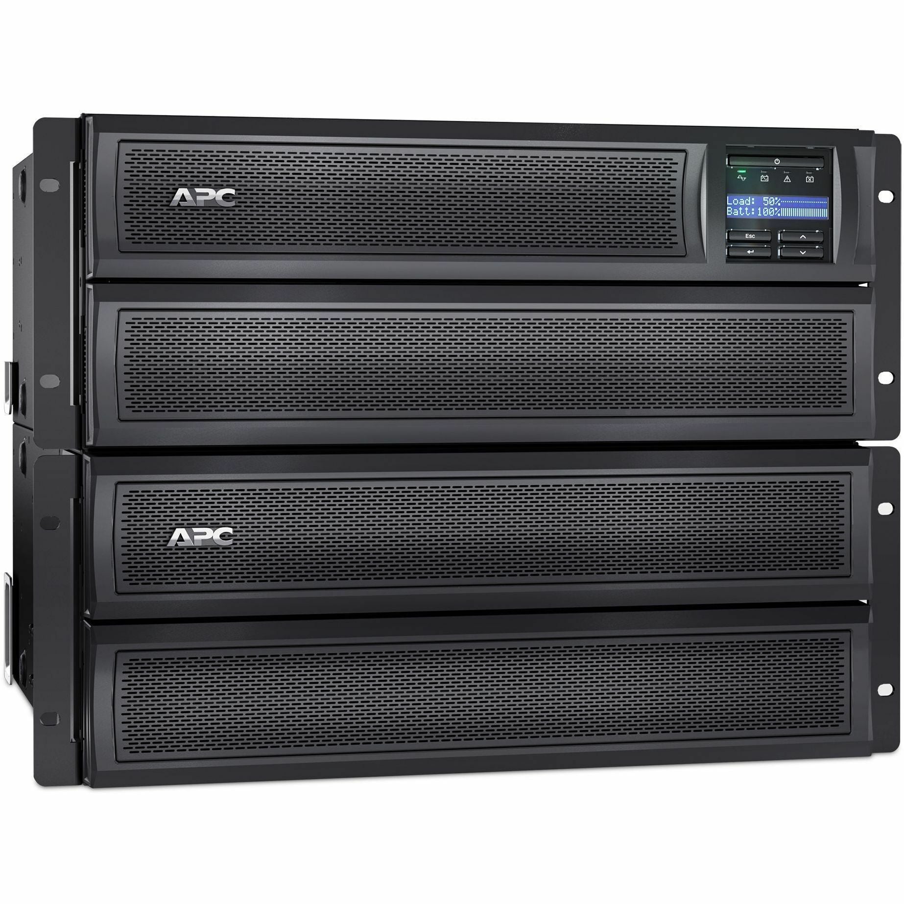 APC SMX3000LV Smart-UPS X 3000VA Rack/Tower LCD 100-127V, 2880 VA/2700 ...