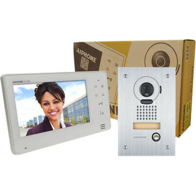 Aiphone JO Series 7-Inch Touch Button Video Door Phone, LCD Display, V ...