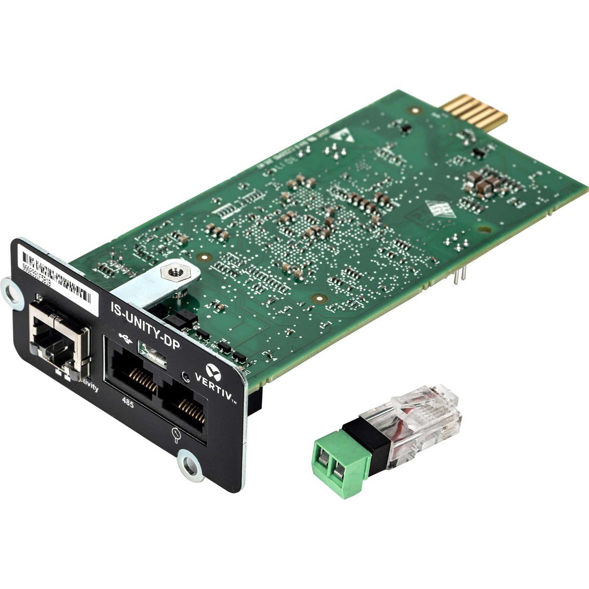 Liebert IS-UNITY-DP Communications Card SNMP/Web Card RJ45, Network Ma ...