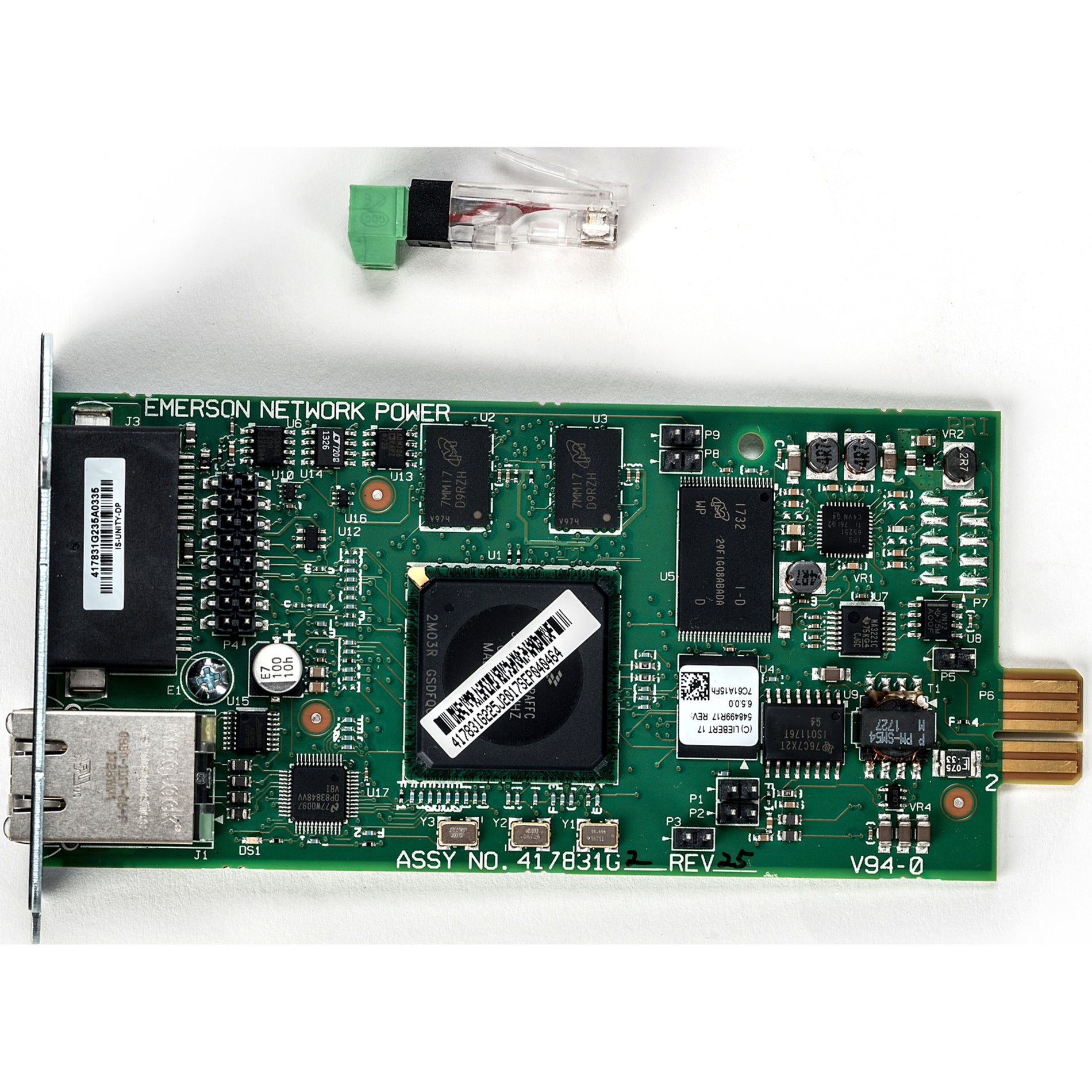 Liebert IS-UNITY-DP Communications Card SNMP/Web Card RJ45, Network Ma ...