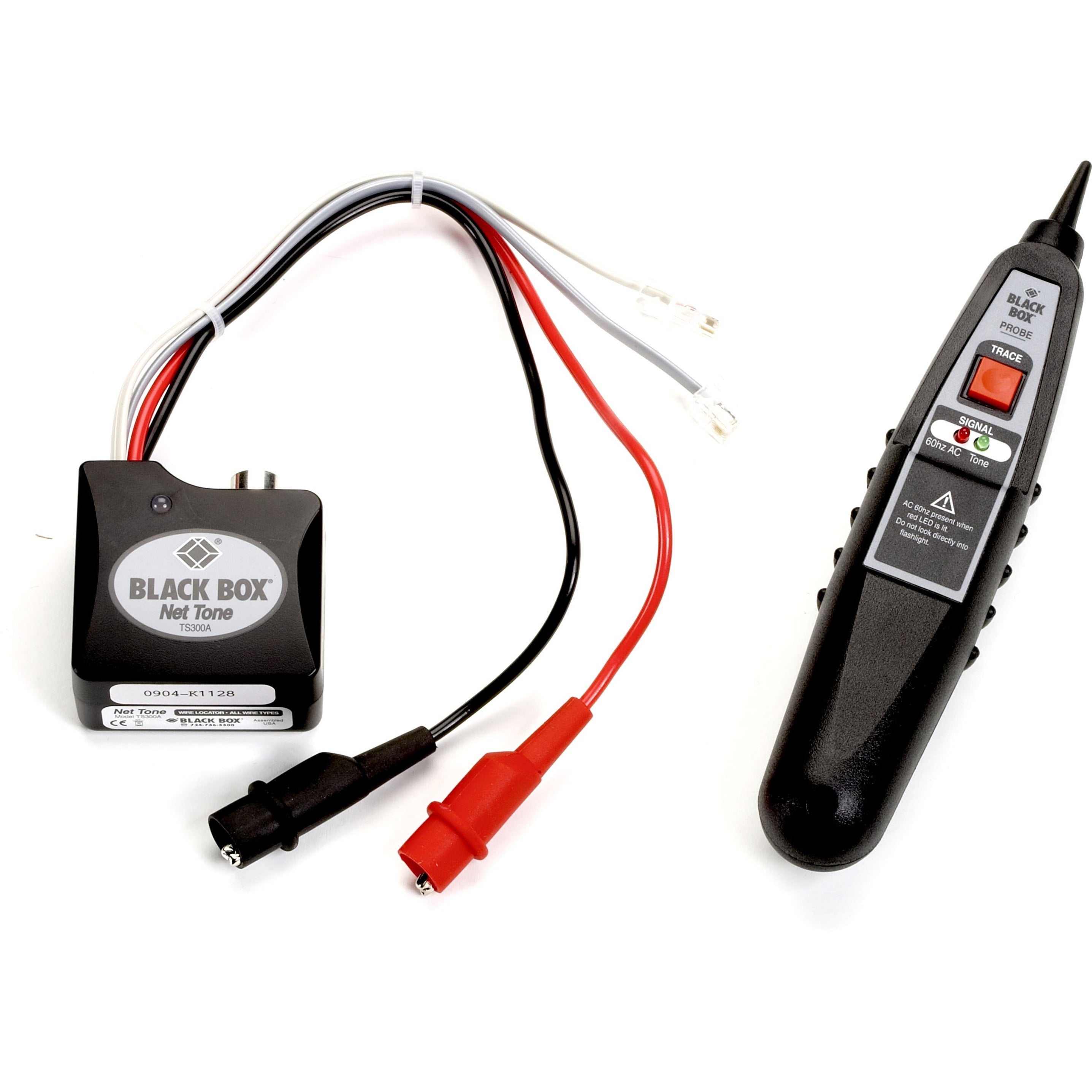 Black Box TS300A Net Tone Cable Analyzer, Continuity Testing, Twisted ...