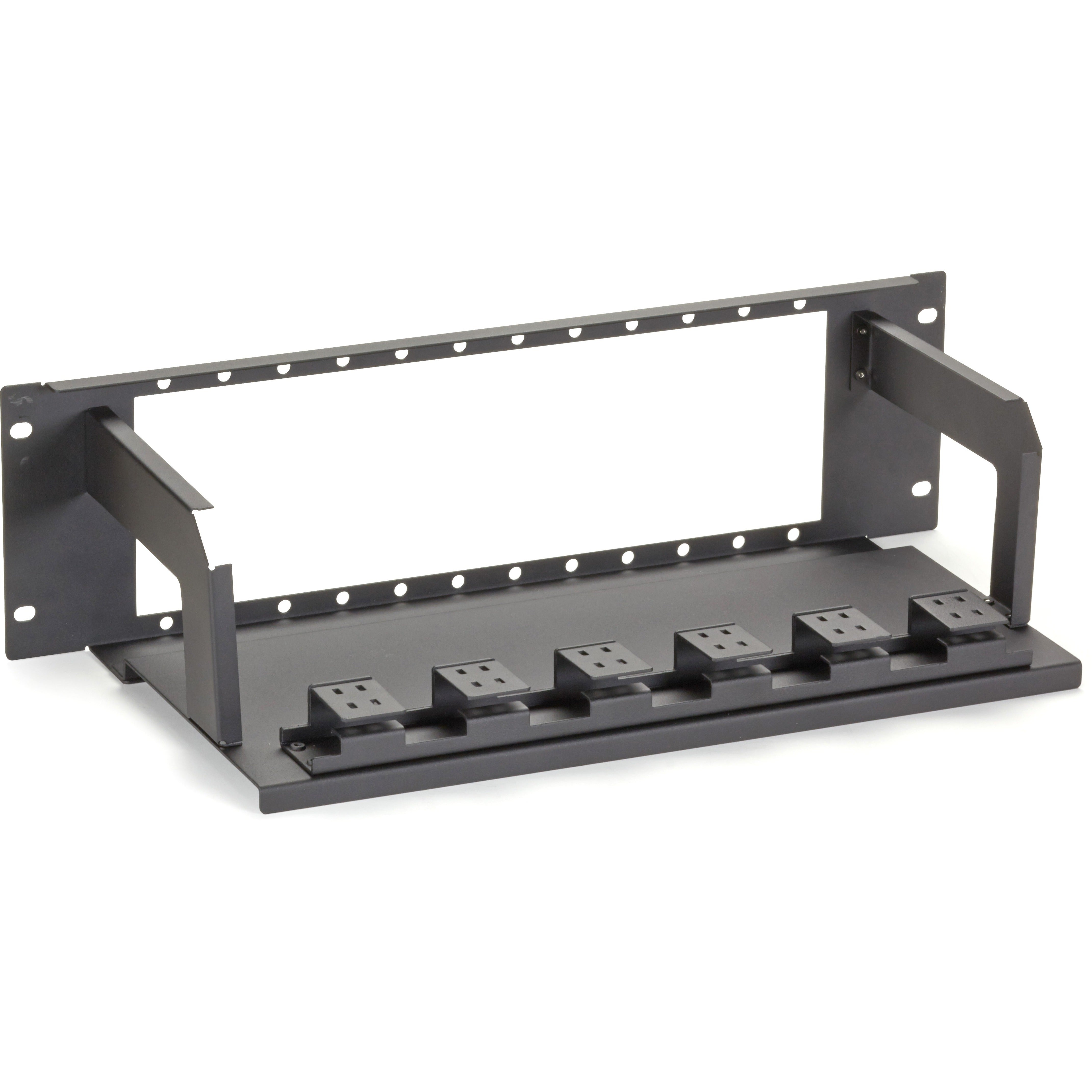 Black Box FOPP50-12V-3U Universal Fiber Optic Blank Panel - 12-Slot, 3 ...