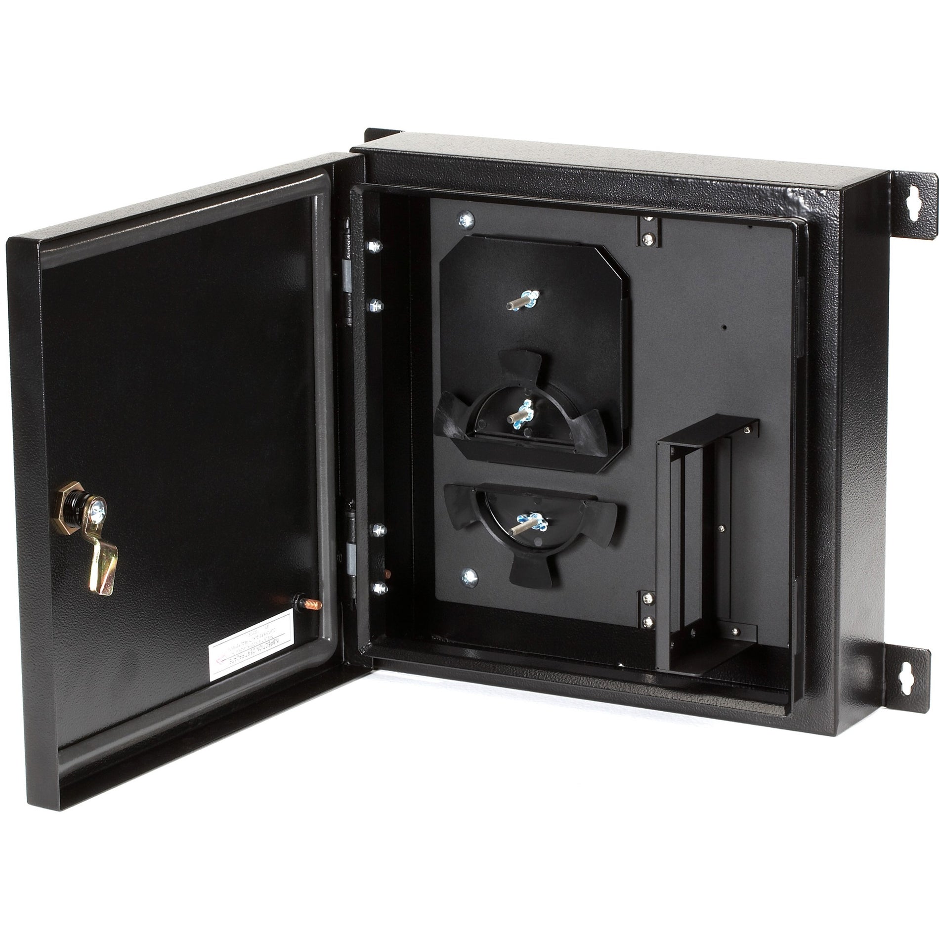Black Box JPM4001A-R2 NEMA 4 Rated Fiber Optic Wallmount Enclosure, 2 ...