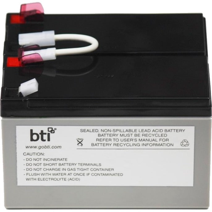 BTI APCRBC109-SLA109 แบตเตอรี่สำรอง UPS ตะกั่วกรด 12V DC – Network ...