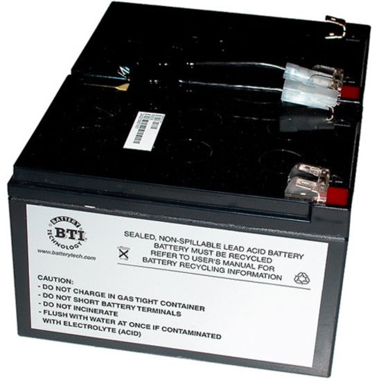 BTI RBC6-SLA6-BTI UPS Replacement Battery Cartridge, 12V DC Lead Acid ...