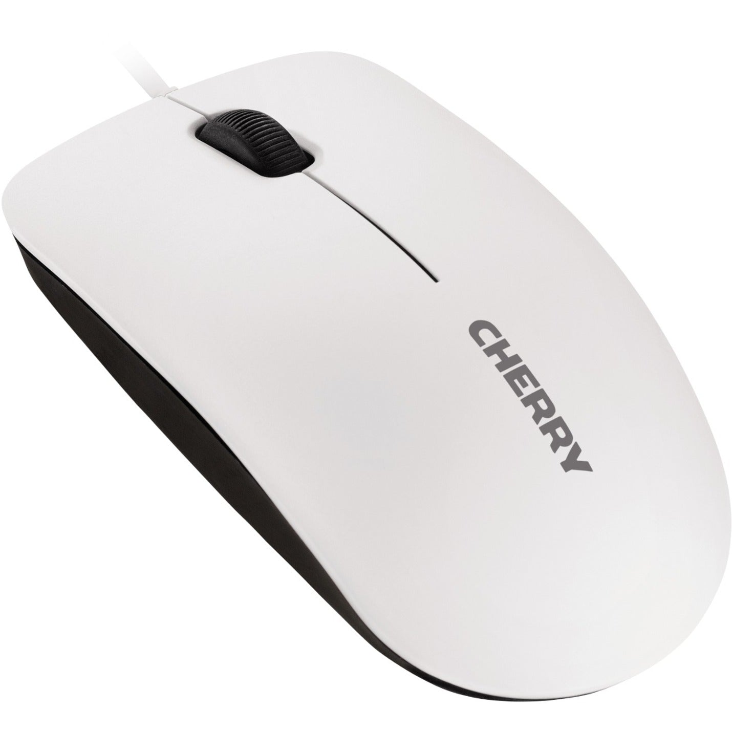 CHERRY MC 1000 Ergonomic Symmetrical Mouse, 1200 DPI Optical Sensor, 3 ...