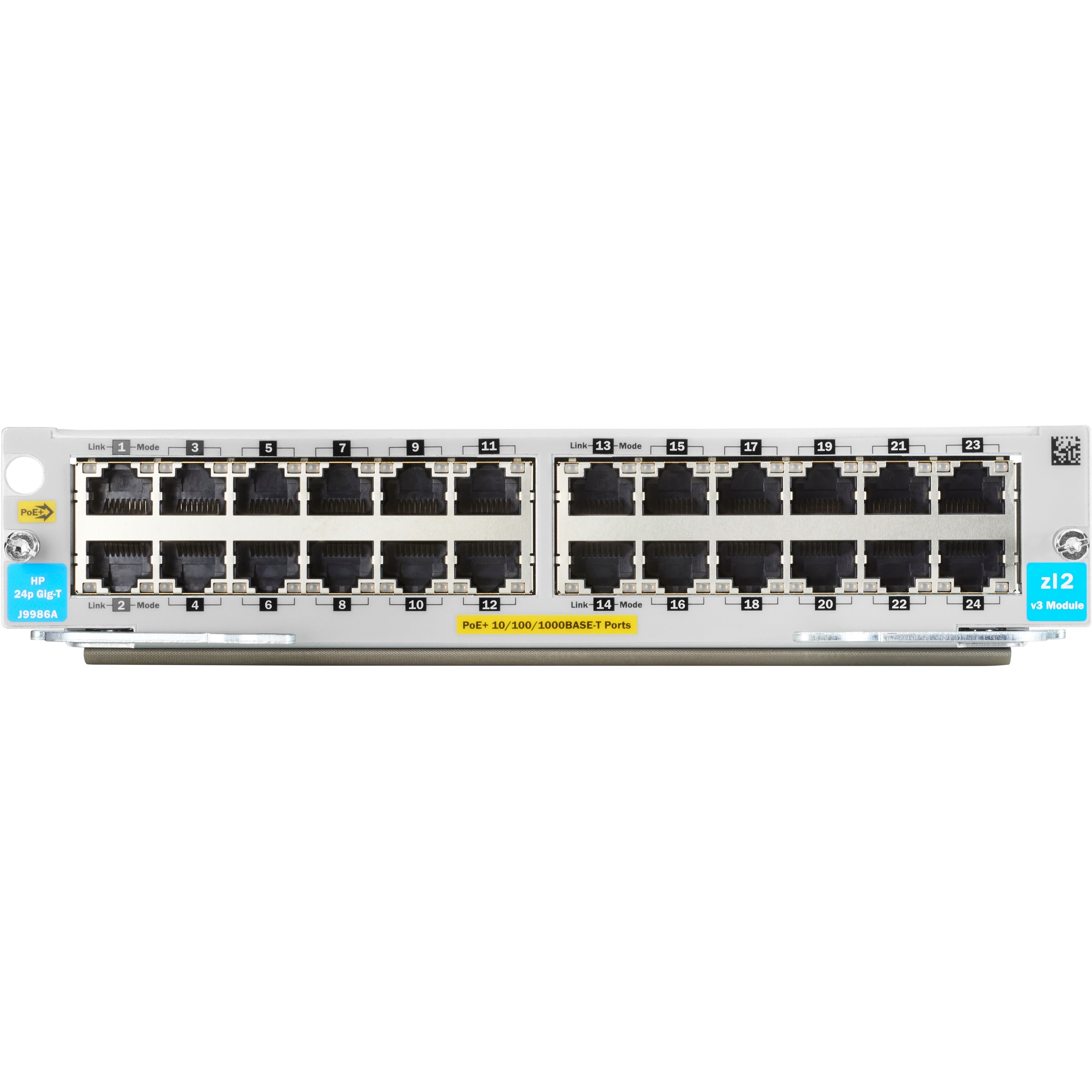 HPE E 5400R 24-port 10/100/1000BASE-T PoE+ with MACsec v3 zl2 Module ...