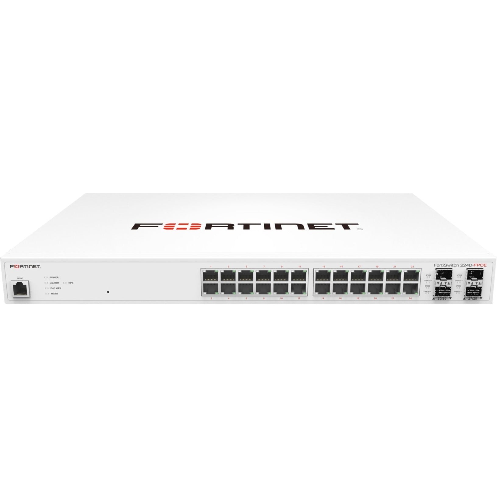 Fortinet FortiSwitch 224D-FPOE Ethernet Switch (FS-224D-FPOE) – Network ...