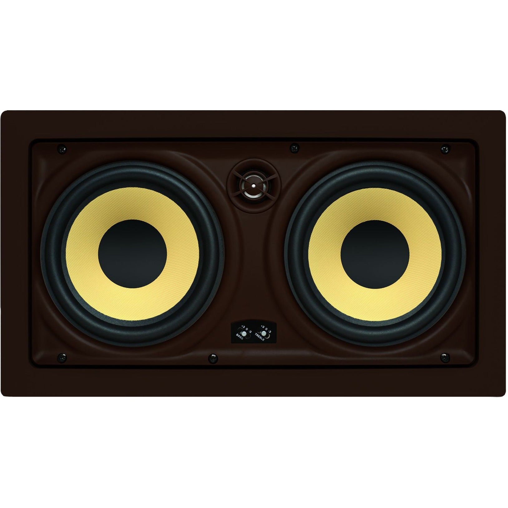 Proficient Audio IW675S In-wall LCR Speaker - 150W RMS, Dark Brown ...