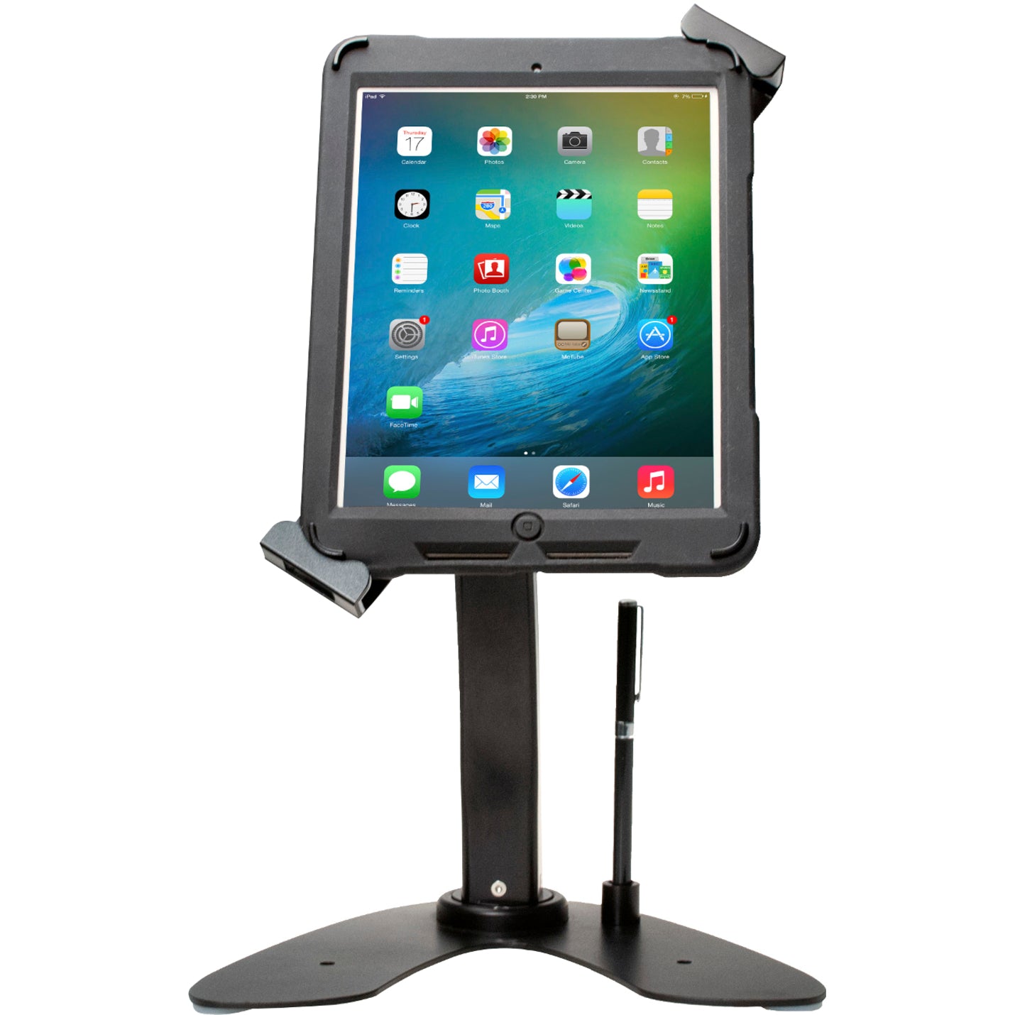 CTA Digital PAD-UATPB Universal Dual Security Kiosk with Locking Holde ...