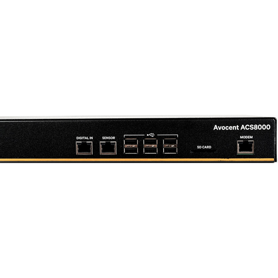 Vertiv Avocent 32-Port ACS8000 Console System with single AC Power Sup ...
