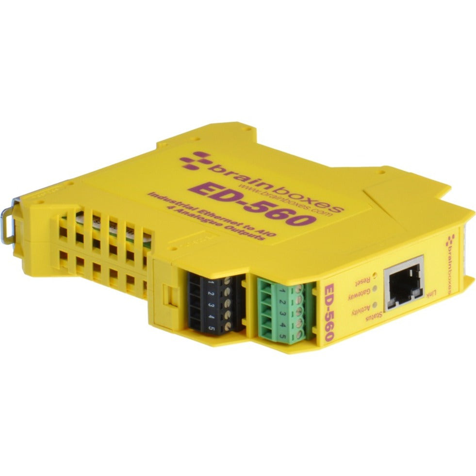 Brainboxes ED-560 Ethernet to 4 Analogue Outputs + RS485 Gateway, Life – Network Hardwares