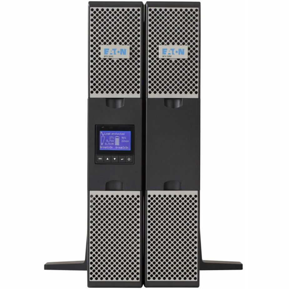 Eaton 9PX1500RTN 1500 VA UPS, Energy Star, 120V AC, Rack/Tower, 2U ...