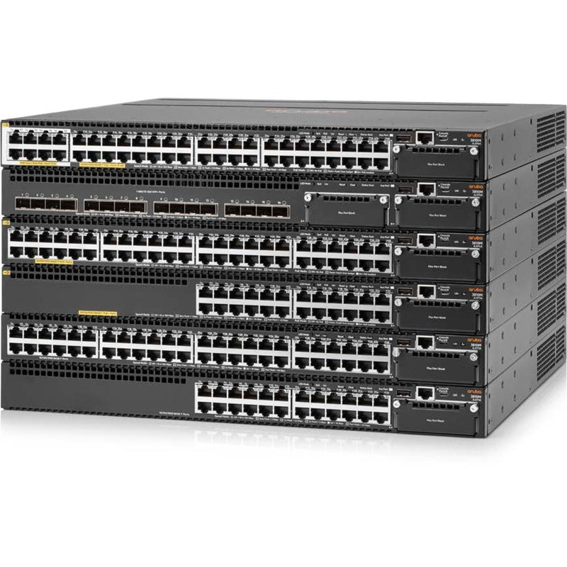 Aruba 3810M Layer 3 Switch, 24x 10GbE SFP+ Ports, Stackable, Redundant ...