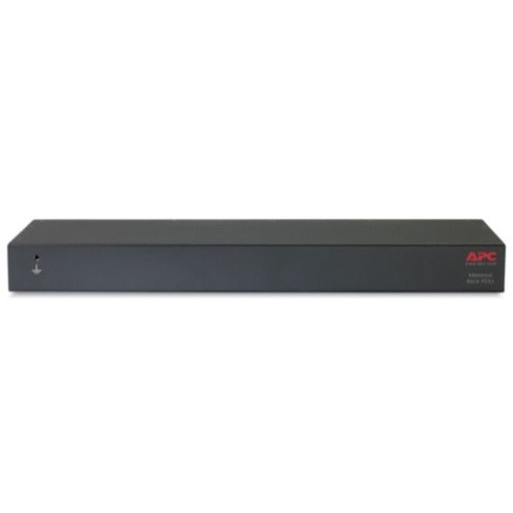 APC AP7801B Rack PDU Metered 1U 20A 120V, (8) 5-20, Cord Retention Bra ...