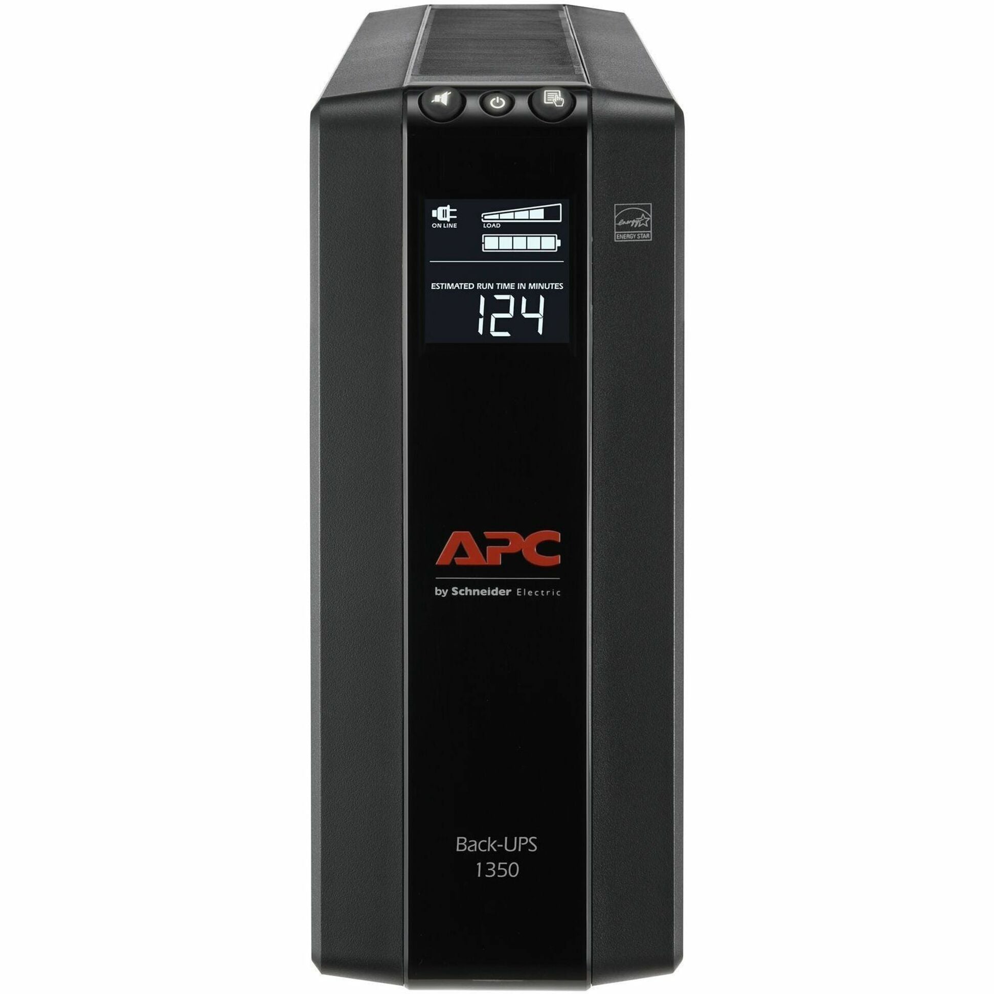 APC BX1350M Back-UPS Pro Compact Tower 1350VA AVR LCD 120V, Energy Sta ...