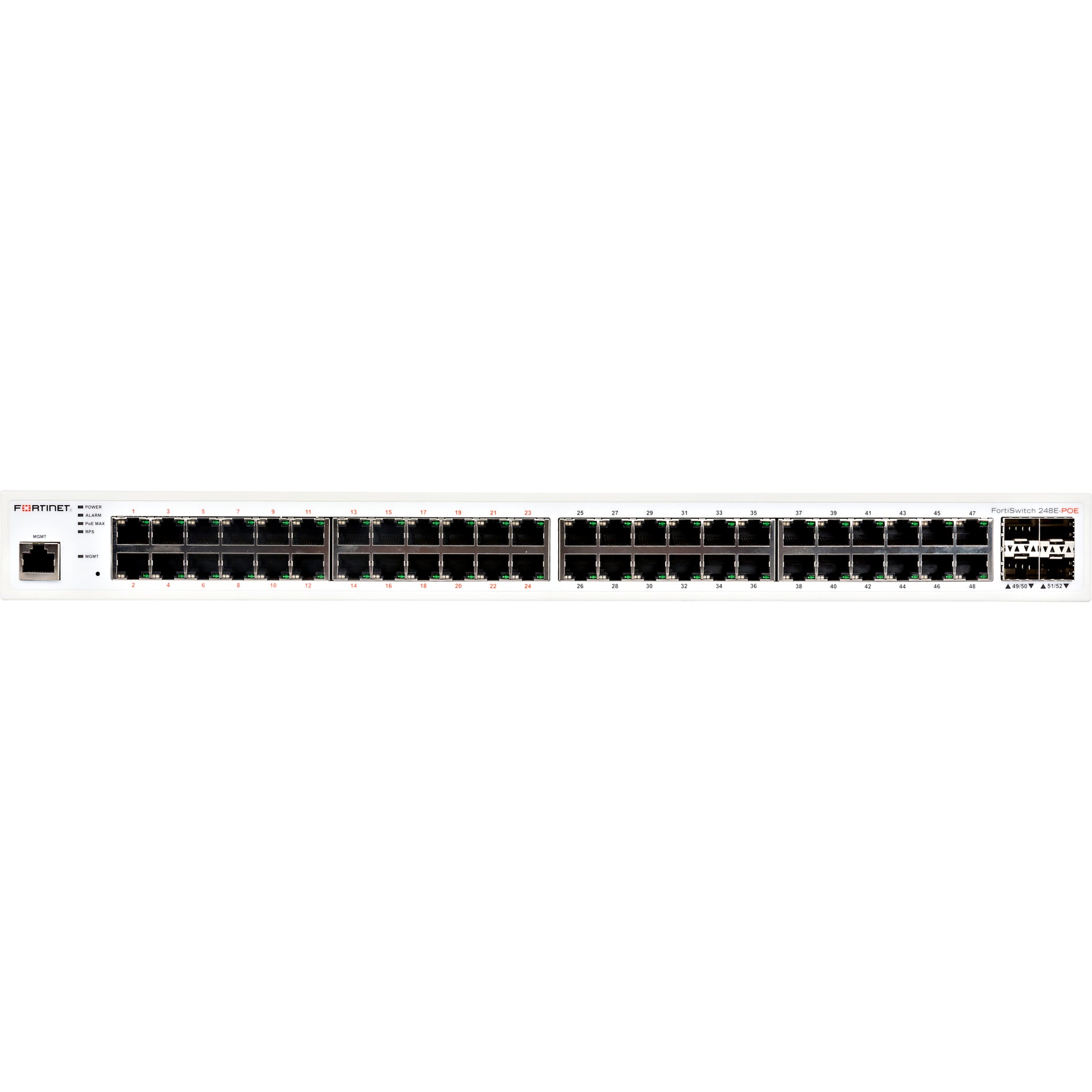 Fortinet FortiSwitch FS-248E-POE 48-Port Gigabit Ethernet Switch with ...