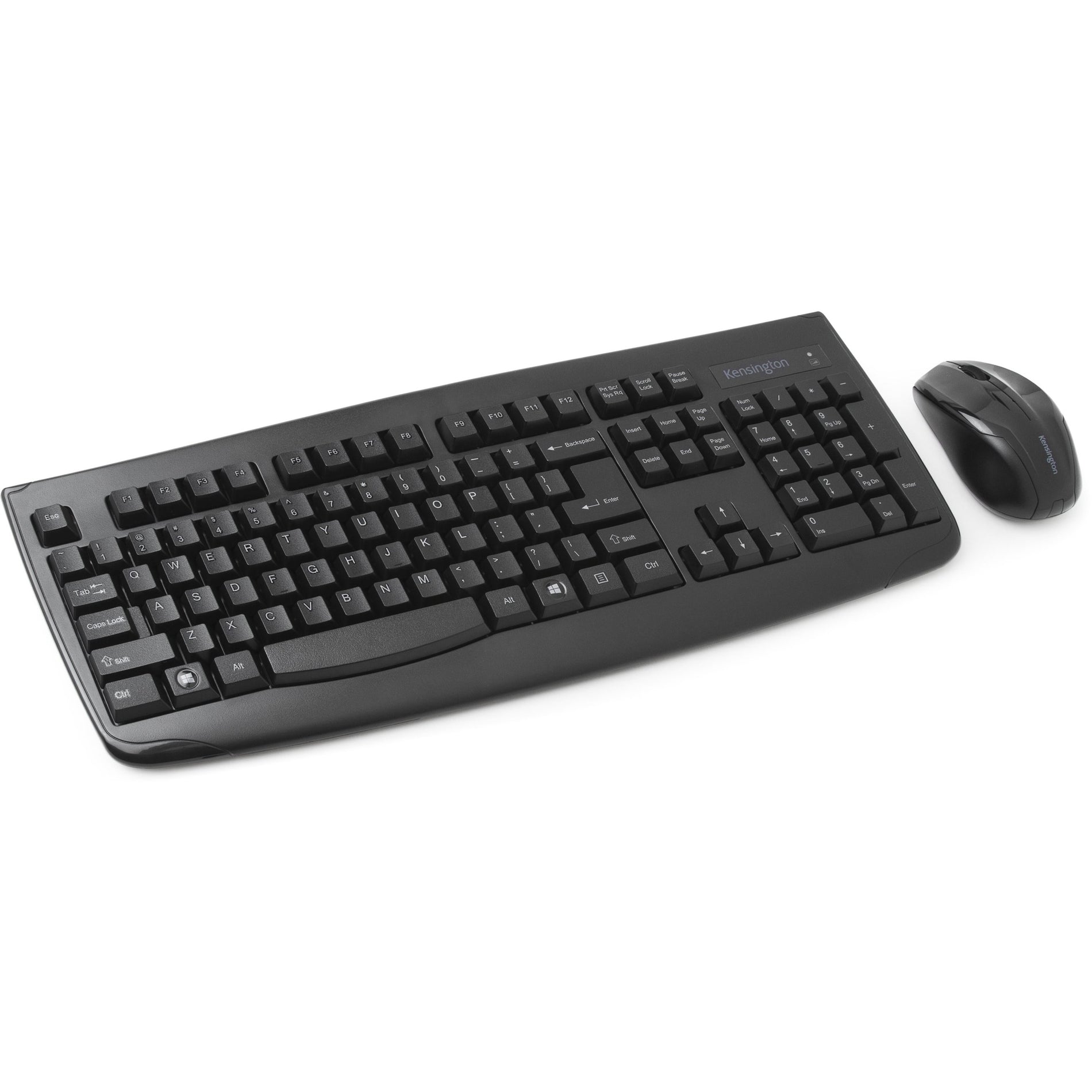 Kensington Keyboard for Life Wireless Desktop Set, Spill-Proof Full-si ...