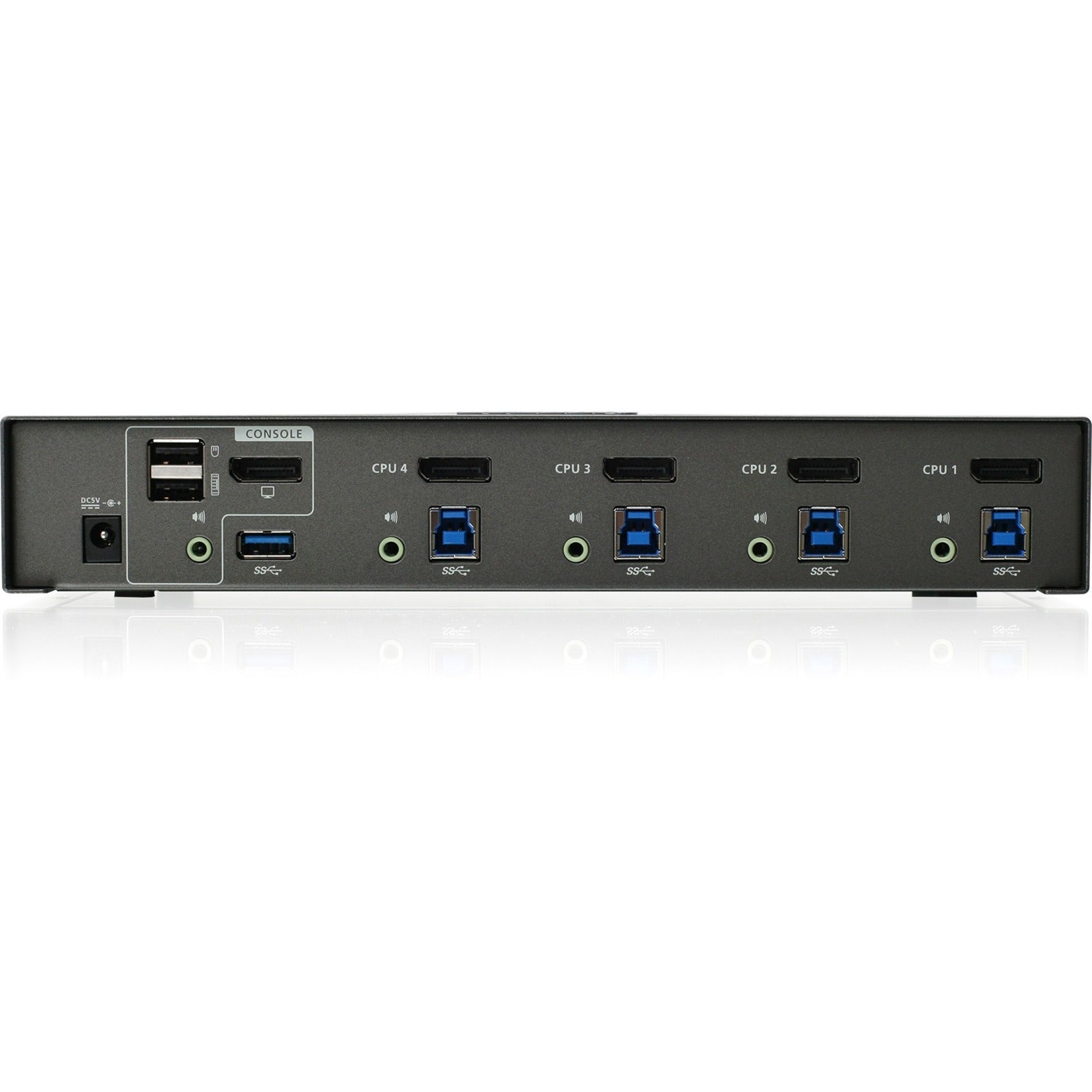 IOGEAR GCS1904 4-Port DisplayPort KVMP Switch with USB 3.0 Hub, Expand ...