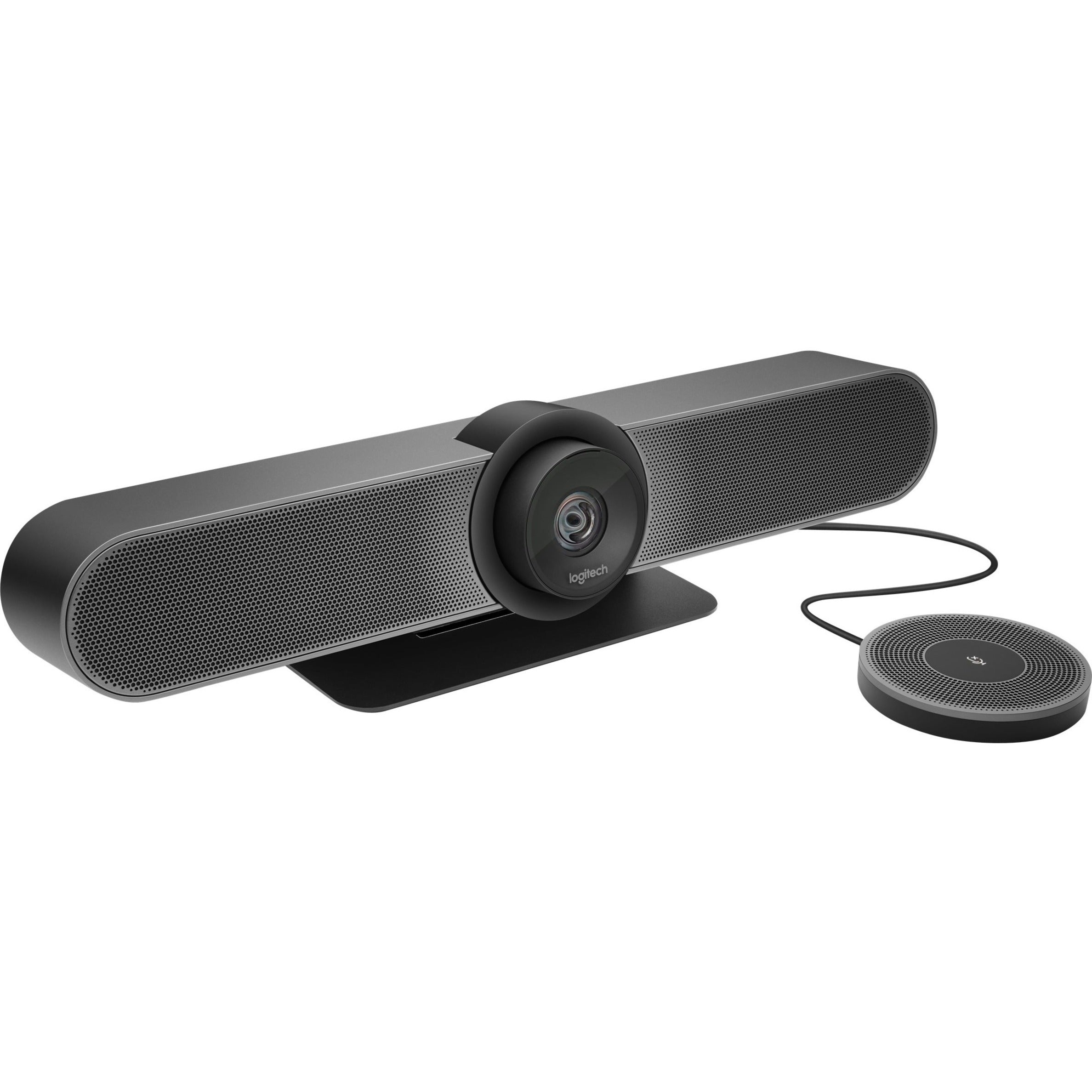 Logitech MeetUp ConferenceCam 4K Video Conferencing Camera, 120-Degree ...