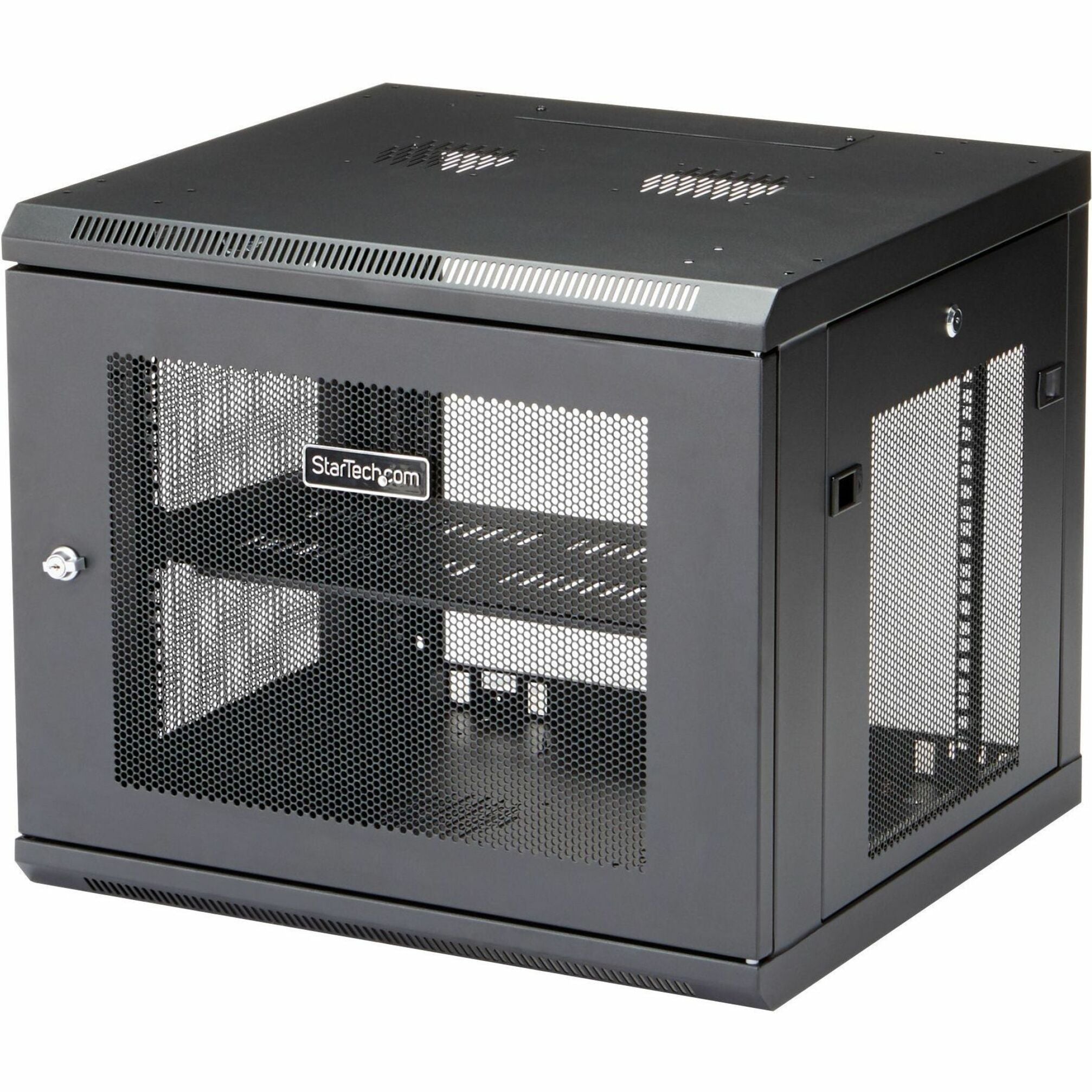 StarTech.com RK920WALM 9U Wall-Mount Server Rack Cabinet, 18.9" Deep ...