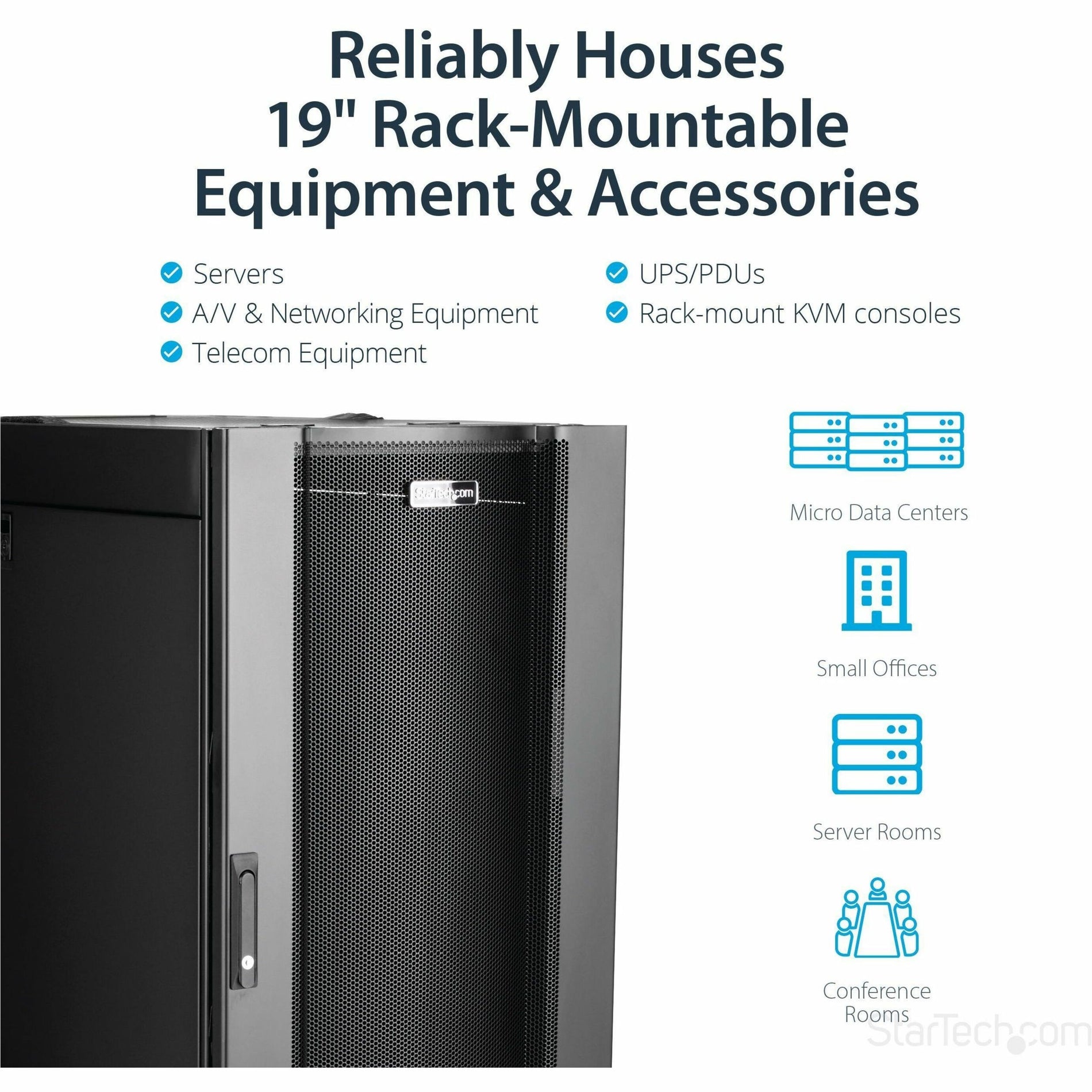 25u Rack Enclosure Server Cabinet | Cabinets Matttroy