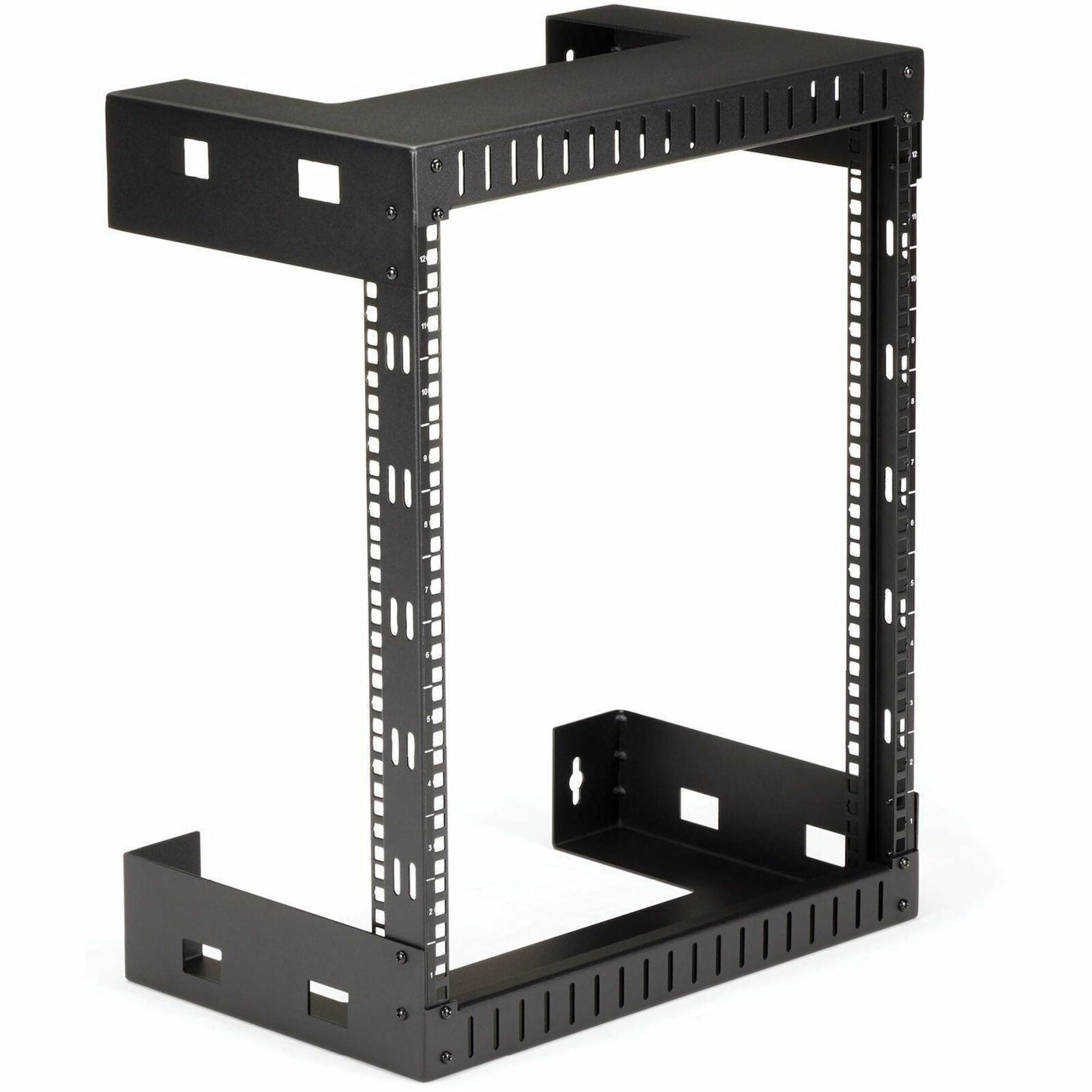 StarTech.com RK12WALLO 12U Wall-Mount Server Rack - 12in Depth, Easy I ...