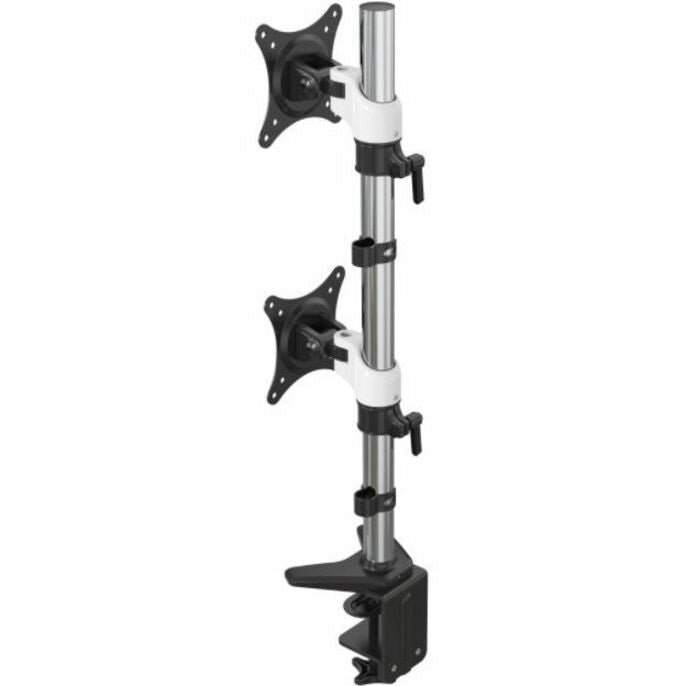 Amer Mounts HYDRA2V Dual Vertical Monitor Mount, Cable Management, Hei ...