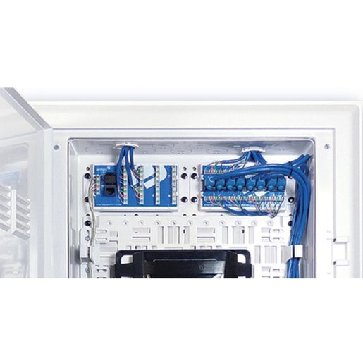 Primex 8-Port Cat5e Data/Voice Module (125-0986) – Network Hardwares