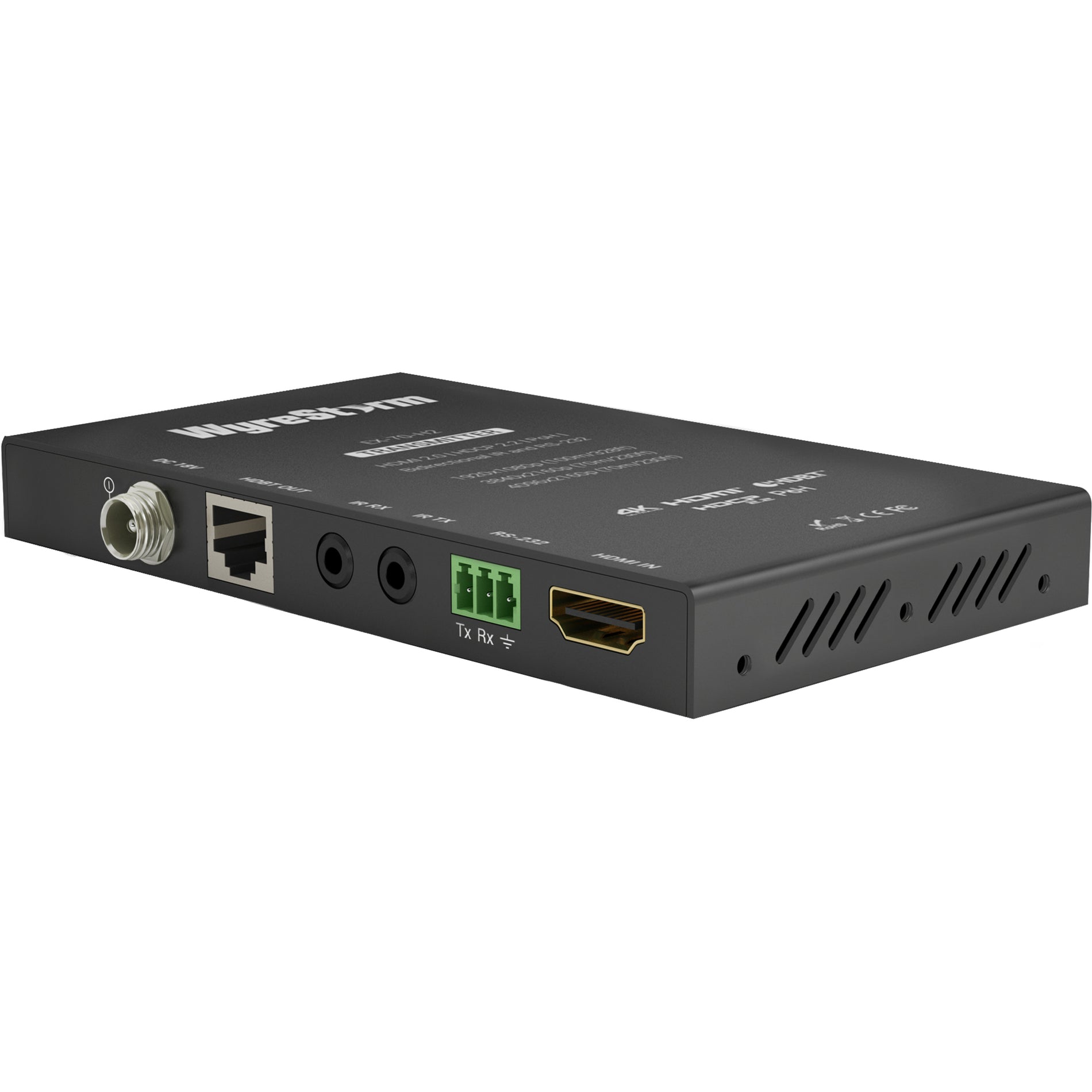WyreStorm EX-70-H2 18Gbps 4K HDR HDBaseT Extender with HDCP 2.2 and 2 ...