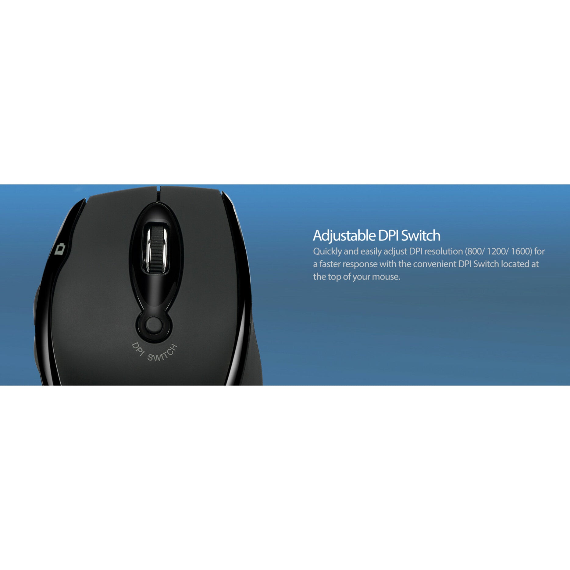 Adesso IMOUSE M20B Wireless Ergonomic Optical Mouse, 2.4 GHz Radio Fre ...