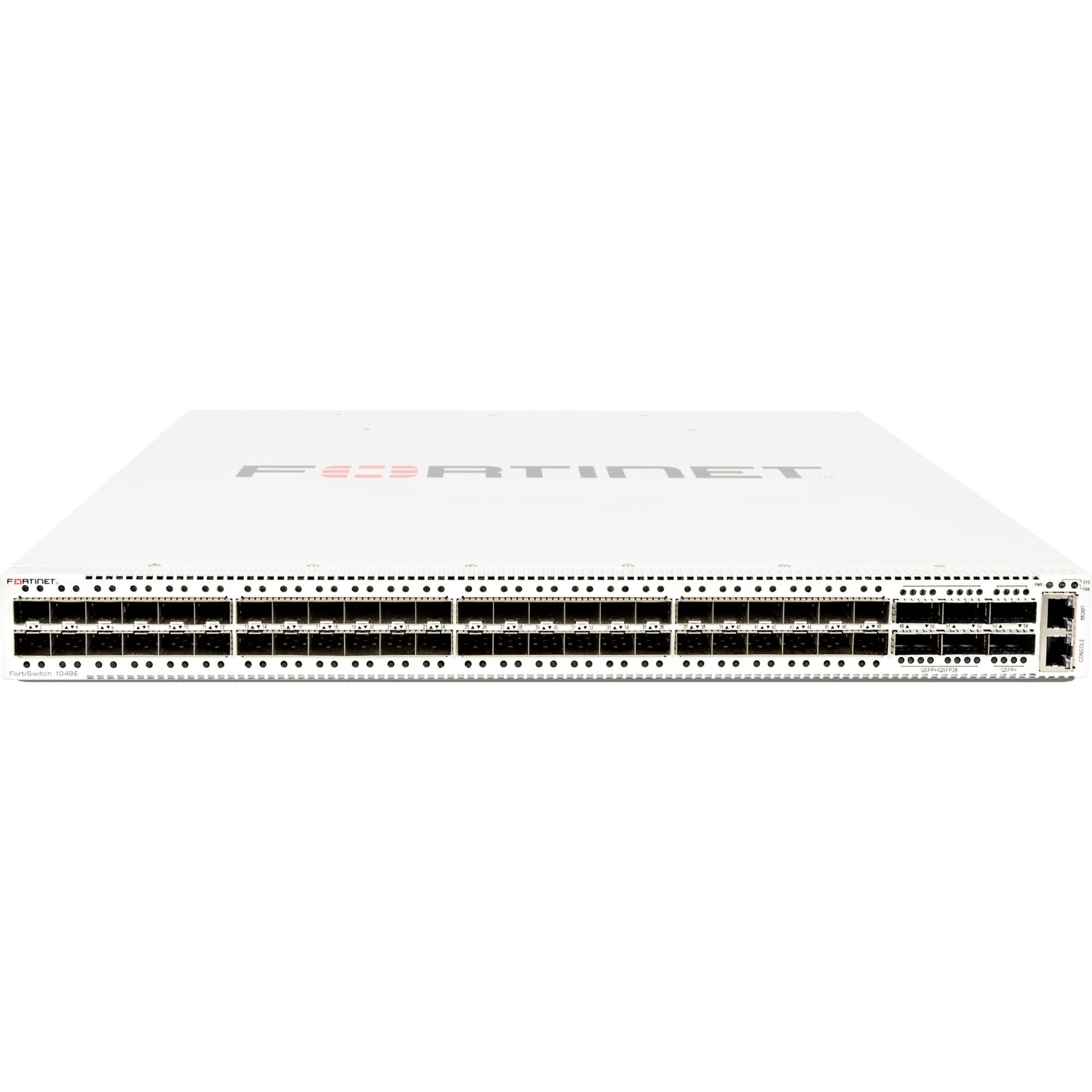Fortinet FS-1048E FortiSwitch 1048E Ethernet Switch, 48x 10 Gigabit Et ...