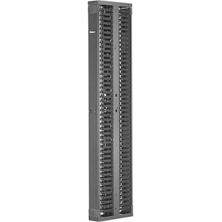 Panduit PR2VD06 Cable Manager, Steel and ABS, Black, 20.70" x 6" x 83 ...