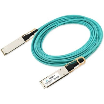أكسيوم QSFP-100G-AOC5M-AX 100GBASE-AOC QSFP28 كابل بصري نشط متوافق مع ...