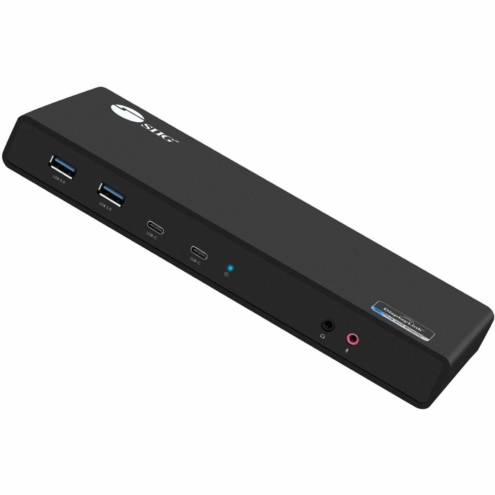 SIIG JU-DK0811-S1 USB 3.1 Type-C Dual 4K Docking Station with Power De ...