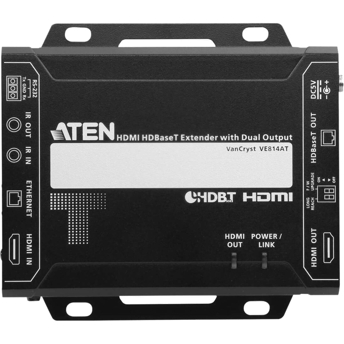 ATEN VE814A HDMI HDBaseT Extender with Dual Output (4K@100m), TAA Comp ...