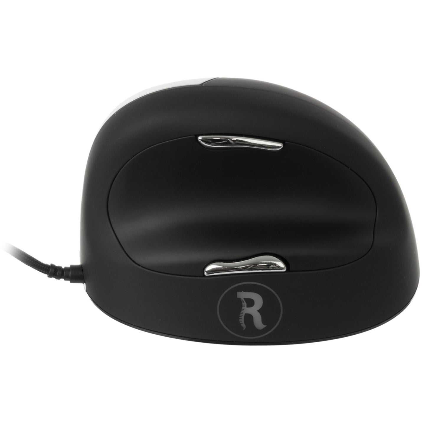 R-Go Tools Wired Vertical Ergonomic Mouse, Large, Right Hand, Black (R ...